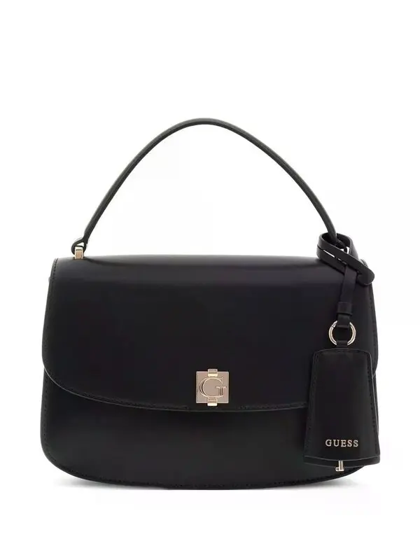 Guess Amorette Grained Shoulder Bag - Black