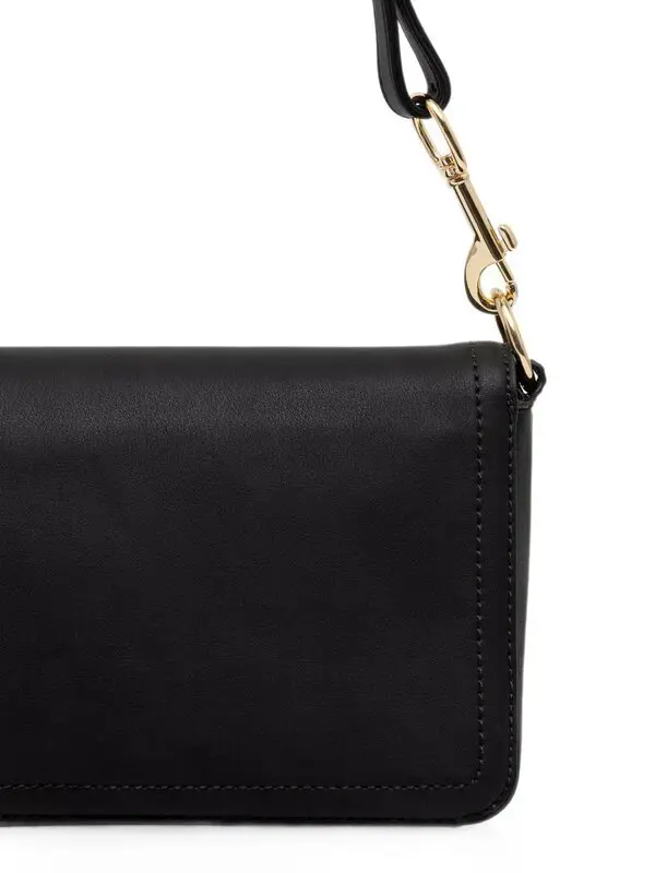 Moschino Embossed-logo Shoulder Bag