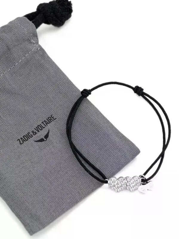 Zadig&Voltaire Link-heart Strass Bracelet