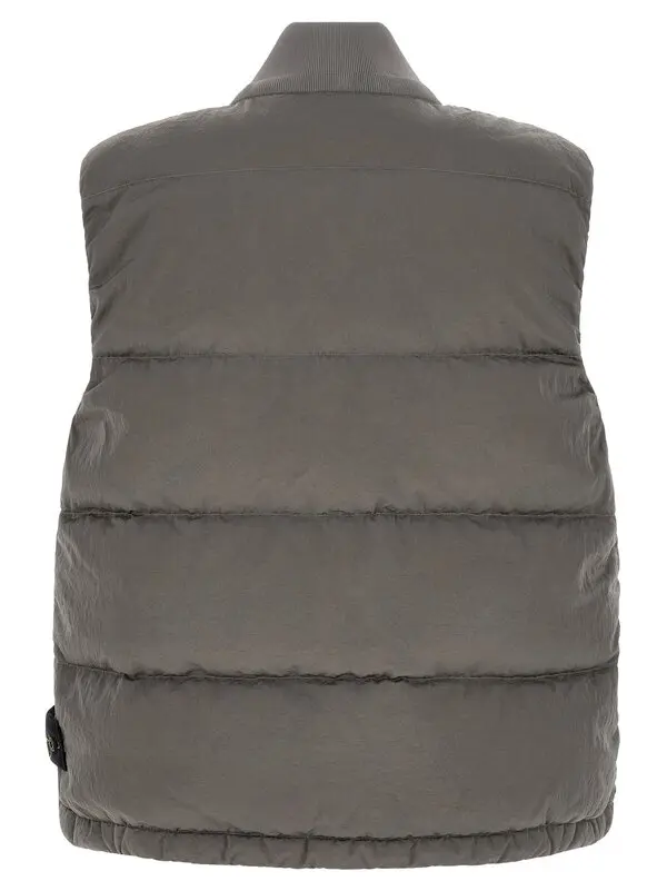 Stone Island Crinkled Effect Vest