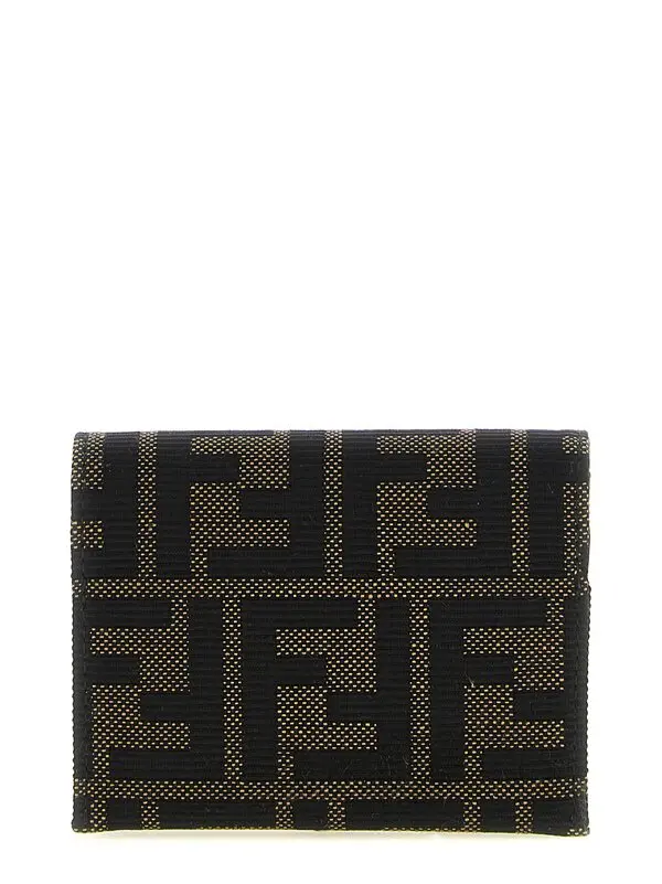 Fendi Ff Jacquard Cardholder