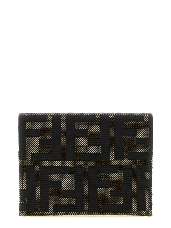 Fendi Ff Jacquard Cardholder