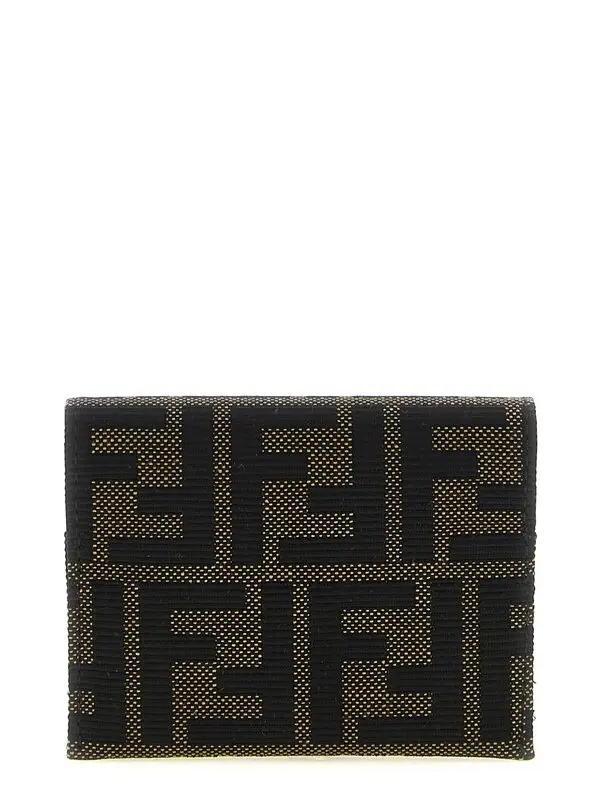 Fendi Ff Jacquard Cardholder