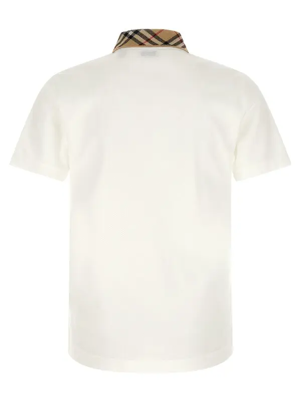 Burberry Evan' Polo Shirt - White