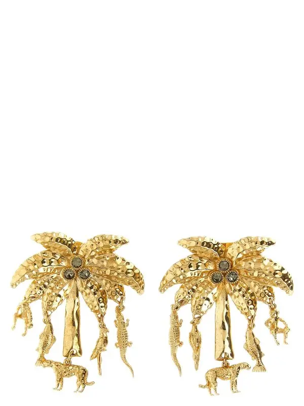 Jacquemus Les Boucles Palmier' Earrings - Gold