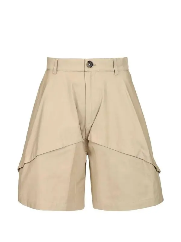 Loewe Paula's Ibiza Cotton Shorts - Cream