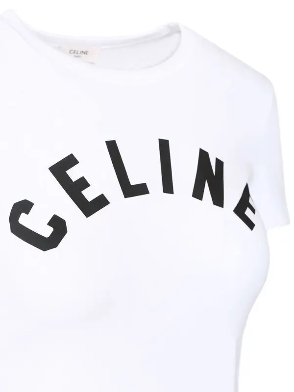Celine Ribbed T-shirt