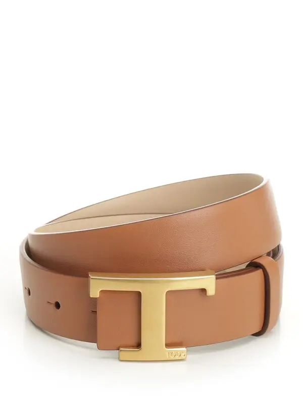 TOD'S T Timeless Reversible Belt