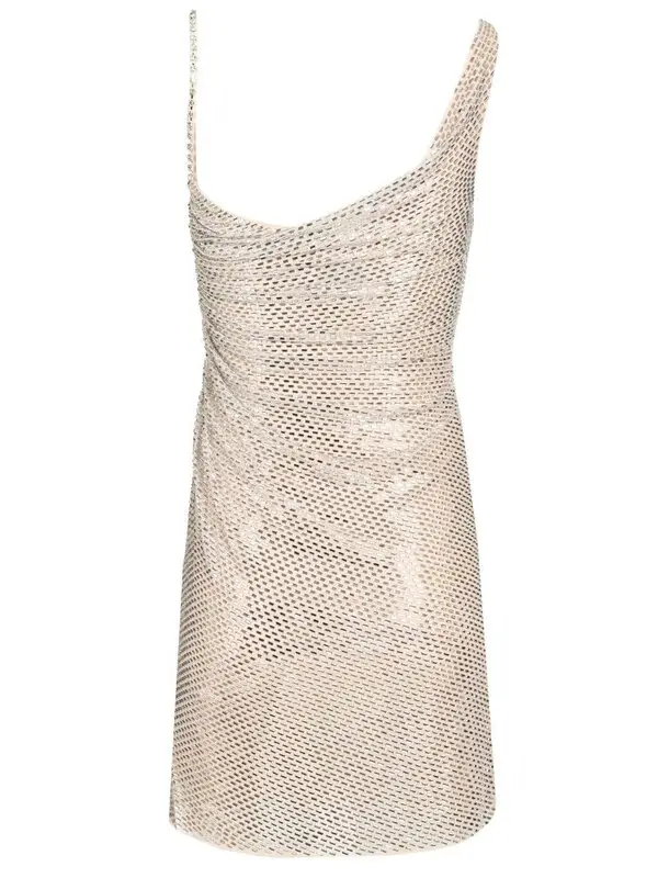 SELF-PORTRAIT Draped Mini Dress