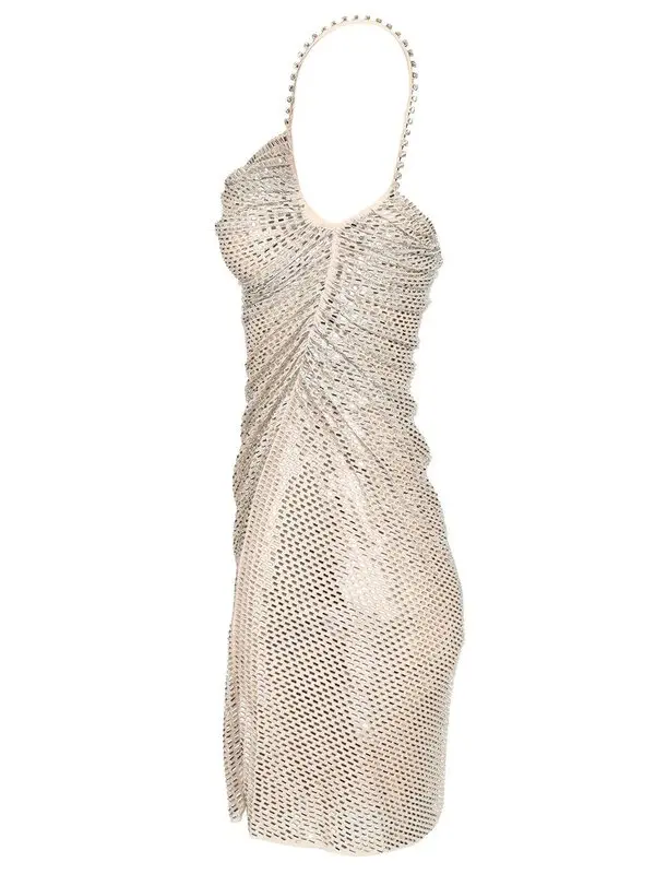 SELF-PORTRAIT Draped Mini Dress