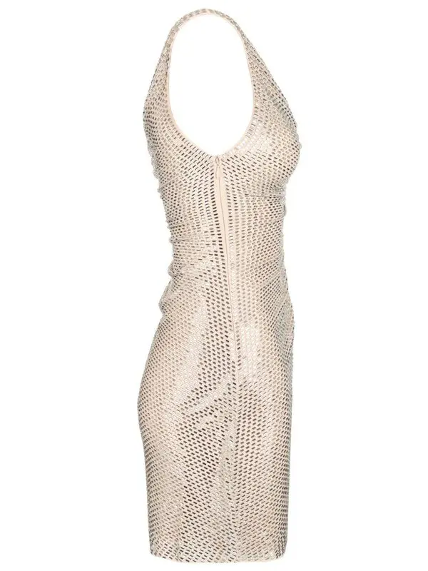 SELF-PORTRAIT Draped Mini Dress