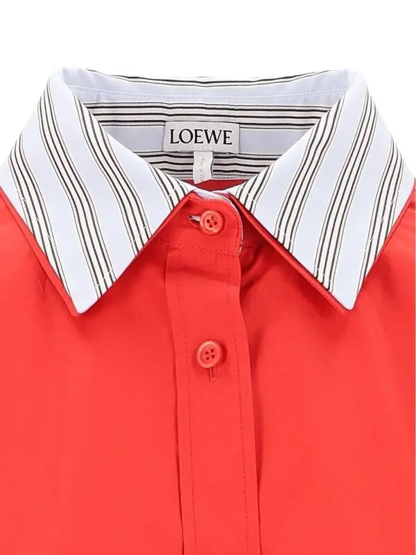 Loewe Popeline Mini Dress