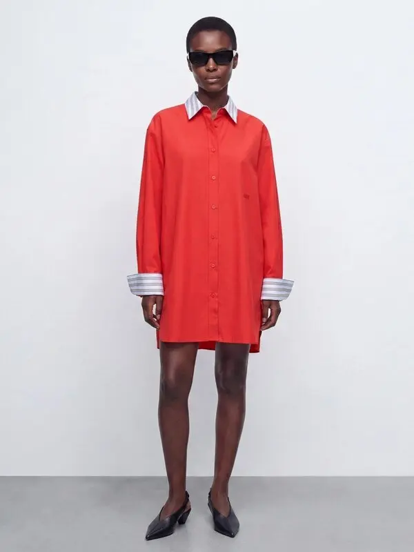 Loewe Popeline Mini Dress