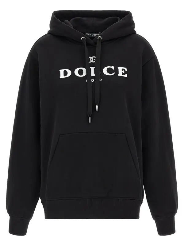 Dolce & Gabbana Dolce Mood' Hoodie - Black