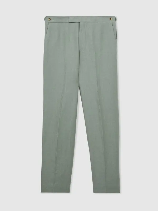 REISS Atlantic C Suit Trousers - Sage