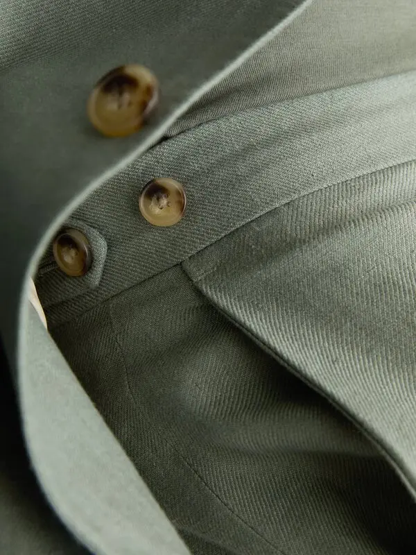 REISS Atlantic C Suit Trousers - Sage