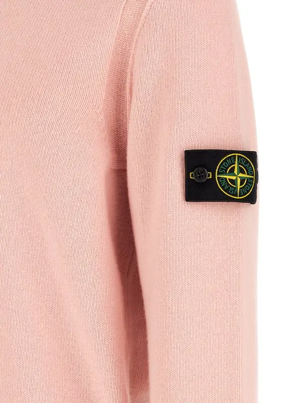 Stone Island 5100072' Sweater - Pink