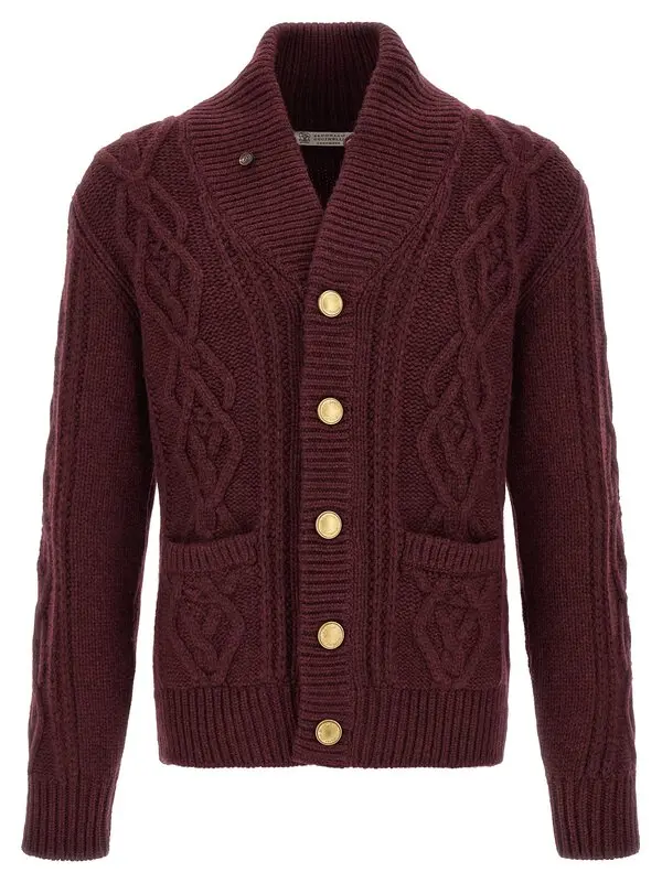 Brunello Cucinelli Cardigan Cashmere Piuma