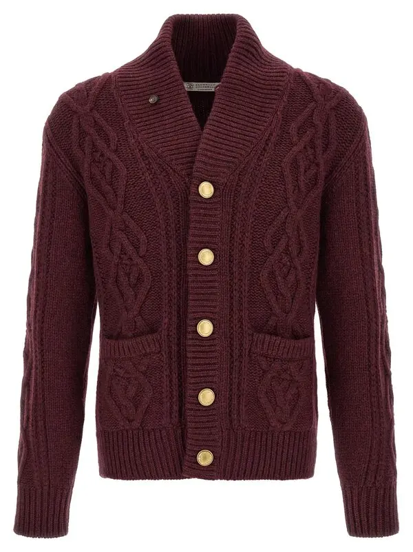 Brunello Cucinelli Cashmere Piuma Cardigan - Multicolor