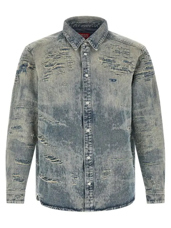 DIESEL® D-simply' Shirt - Blue