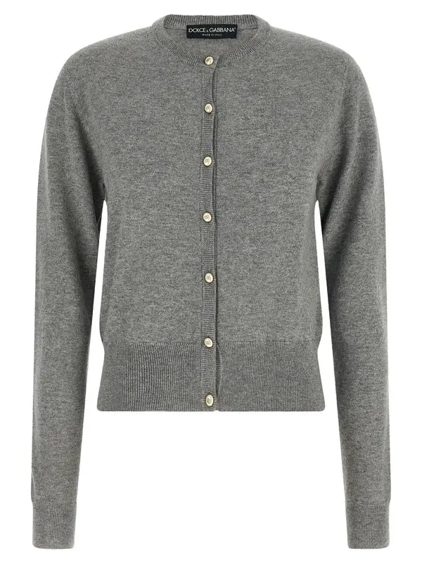 Dolce & Gabbana Logo Buttons Cardigan