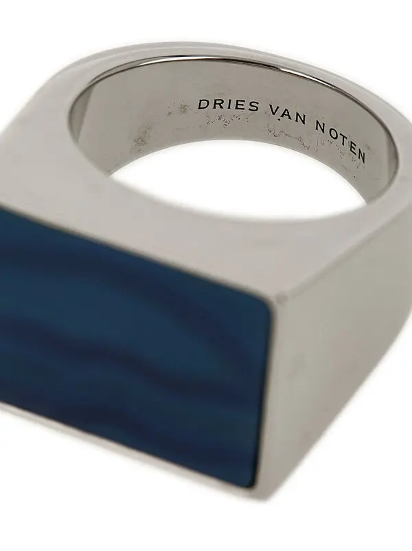 Dries Van Noten Singet' Ring With Stone