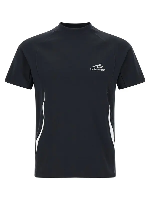 Balenciaga Techwear' T-shirt - Blue