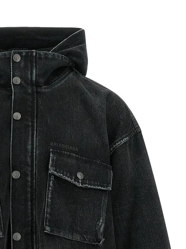 Balenciaga Cargo Hooded Jacket