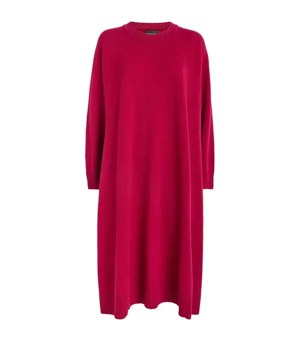 Eskandar Cashmere A-line Sweater Dress