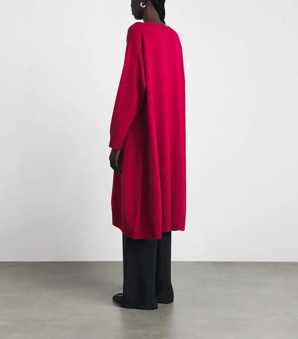 Eskandar Cashmere A-line Sweater Dress