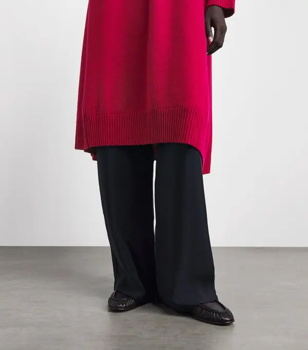 Eskandar Cashmere A-line Sweater Dress