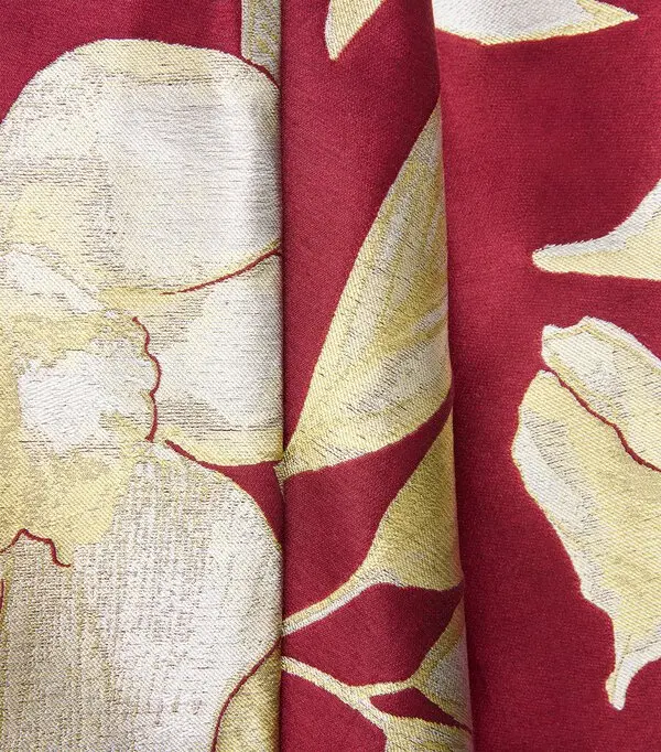 Eskandar Cotton-silk Jacquard A-line Shacket