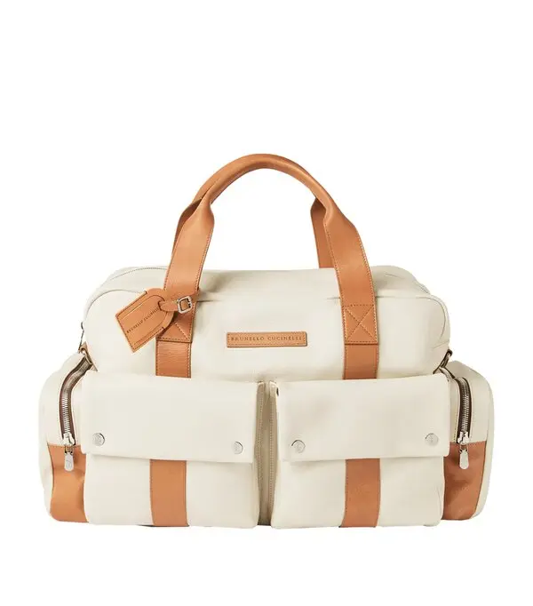 Brunello Cucinelli Grained Calfskin Leisure Bag