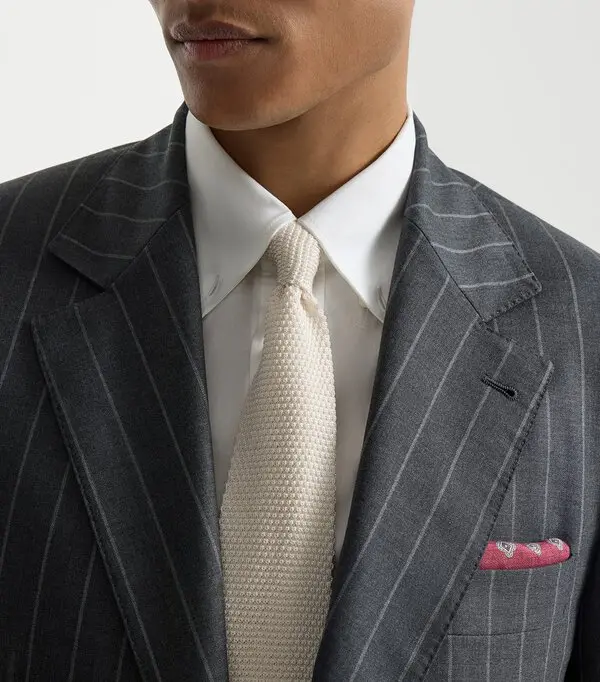 Brunello Cucinelli Silk Woven Tie