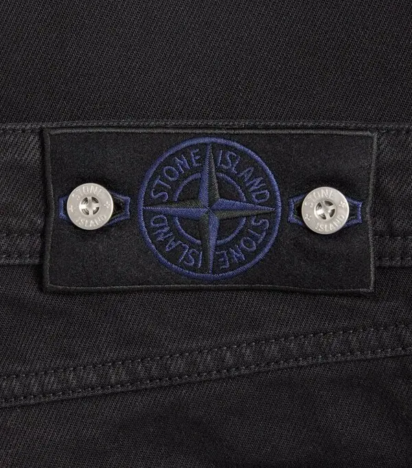 Stone Island Garment-dyed Straight Jeans