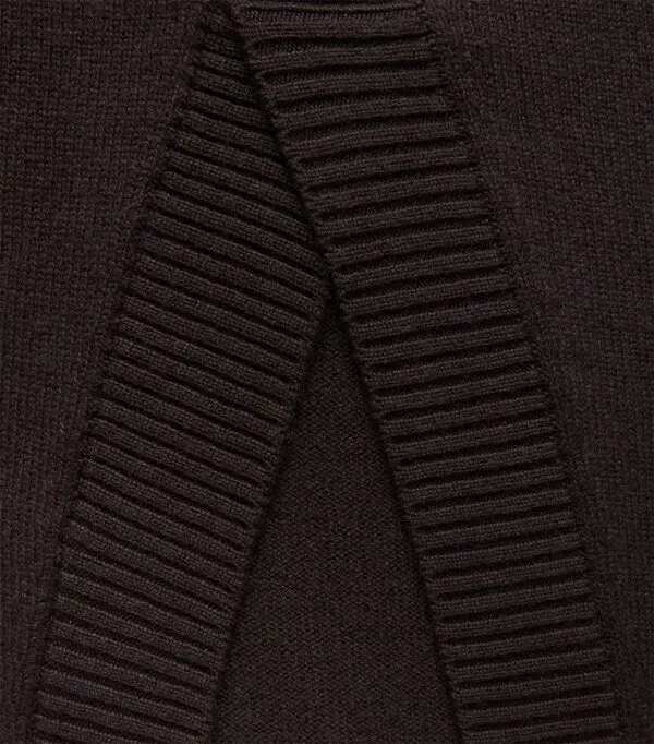Eskandar Cashmere Plunge-neck Sweater Vest