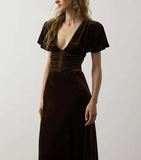 Ralph Lauren Velvet Charisse Gown