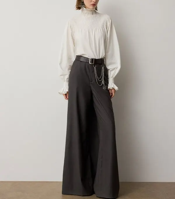 Ralph Lauren Wool-silk Elba Trousers