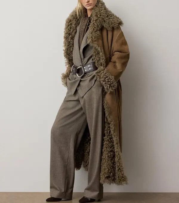 Ralph Lauren Wool Hooded Single-breasted Blazer