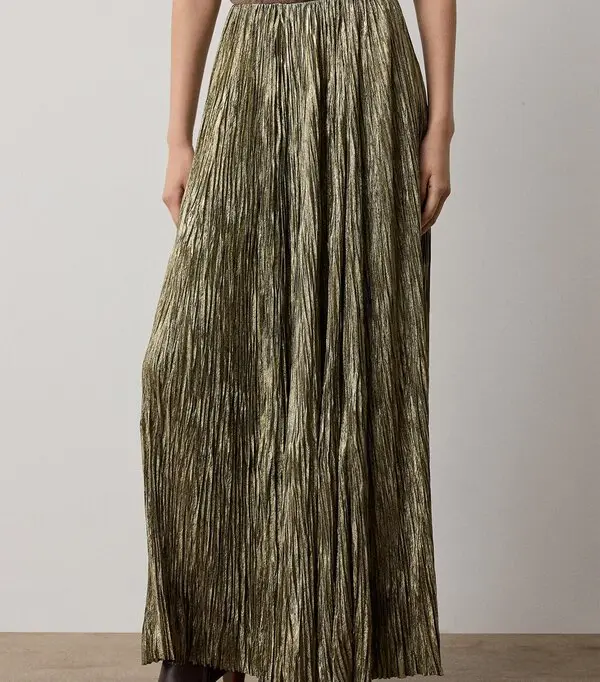 Ralph Lauren Pleated Maxi Skirt