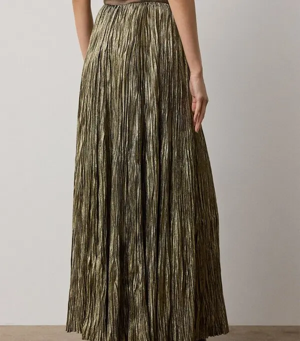 Ralph Lauren Pleated Maxi Skirt