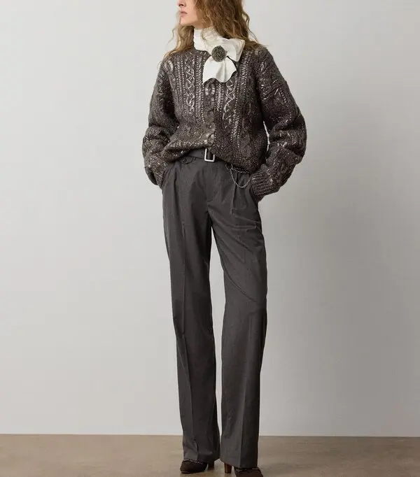 Ralph Lauren Wool-blend Straight Trousers