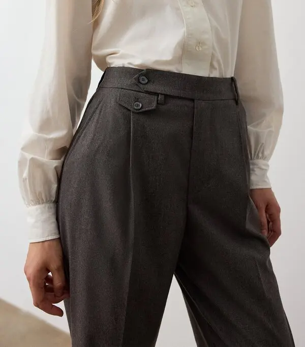 Ralph Lauren Wool-blend Straight Trousers