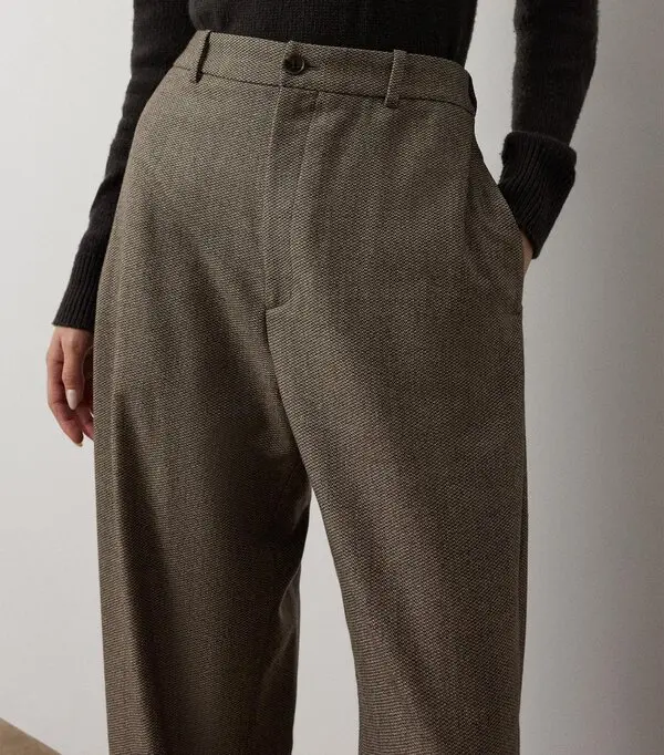 Ralph Lauren Tweed Leandre Trousers