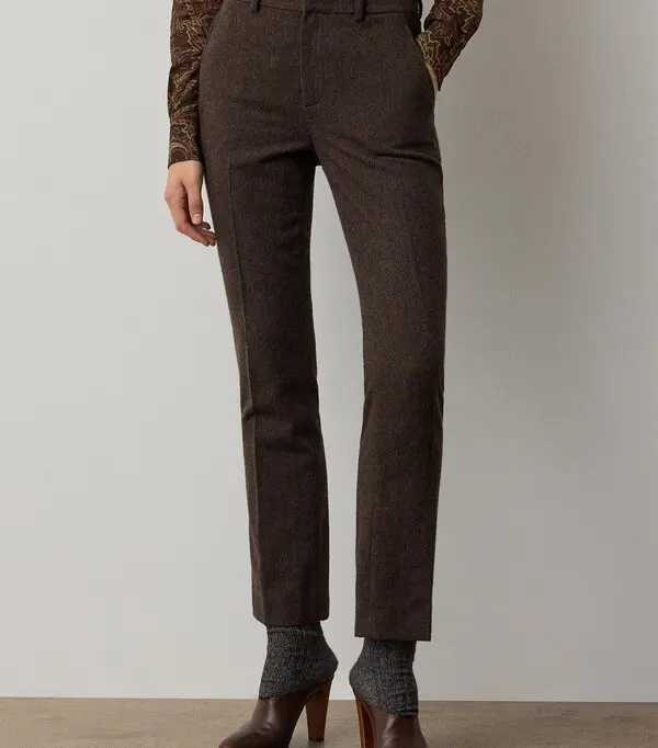 Ralph Lauren Wool-blend Straight Trousers