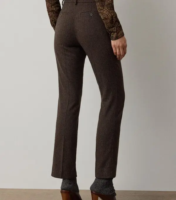 Ralph Lauren Wool-blend Straight Trousers