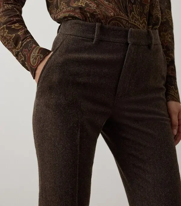 Ralph Lauren Wool-blend Straight Trousers