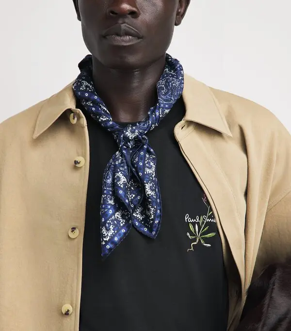 Paul Smith Organic Cotton Embroidered T-shirt