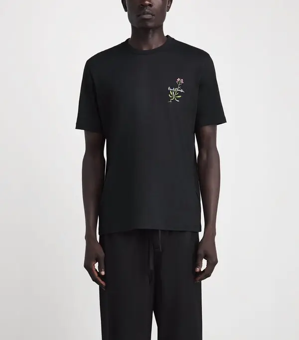 Paul Smith Organic Cotton Embroidered T-shirt