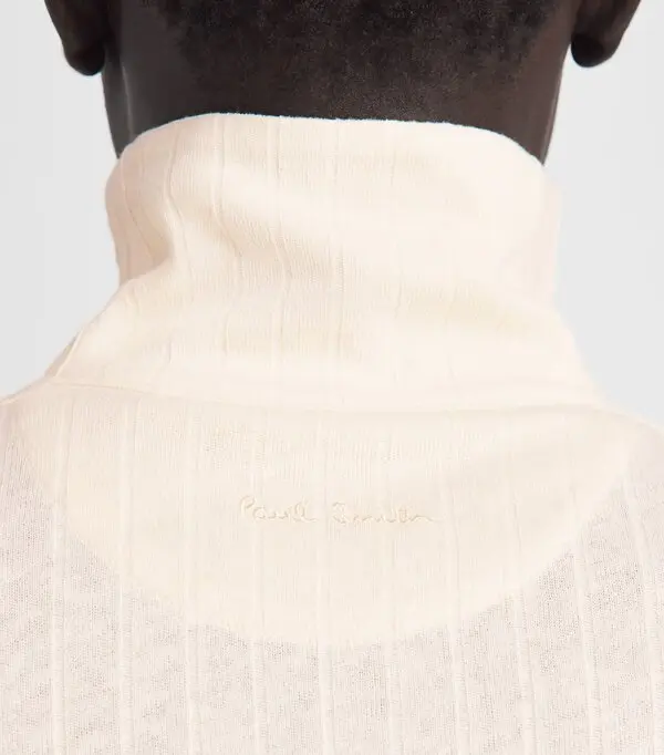 Paul Smith Cotton-linen Henley Sweater